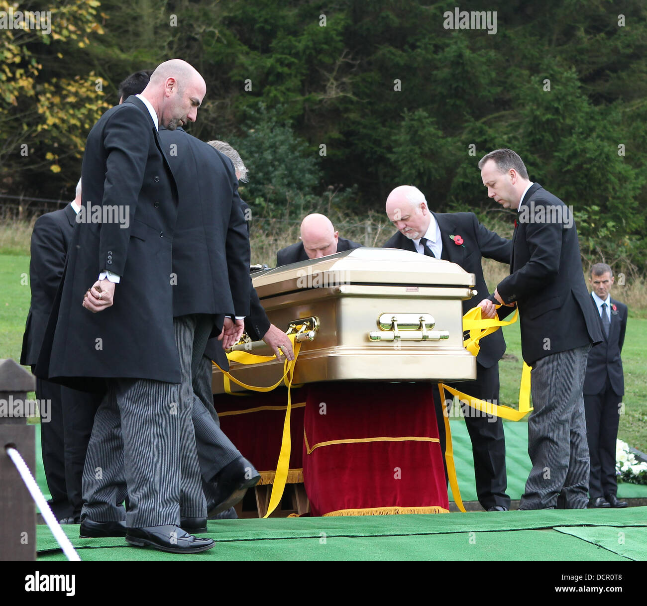 Sir Jimmy Savile is buried at the Woodlands cemetery in Scarborough ...