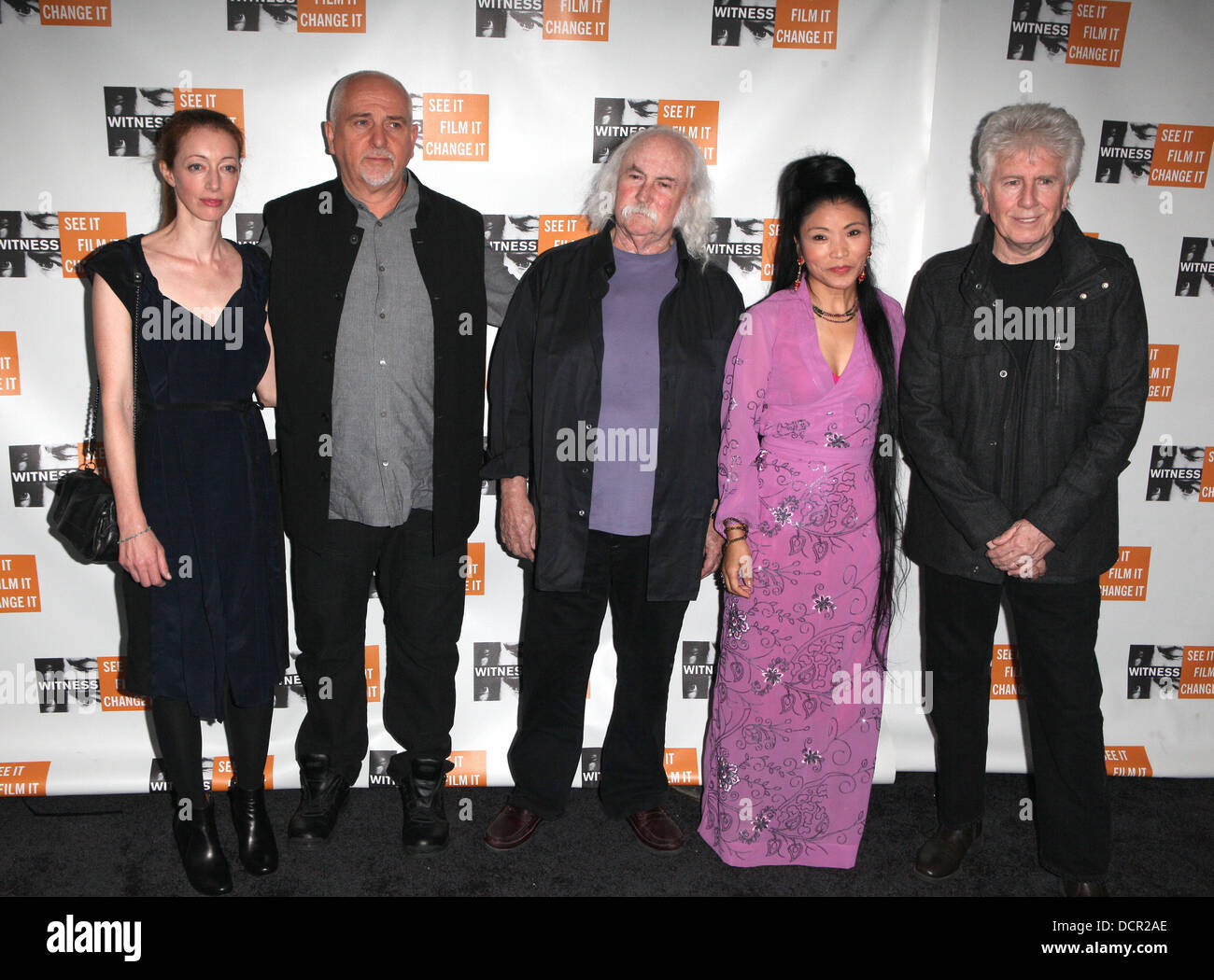 Meabb Flynn, Peter Gabriel, David Crosby, Yungchen Lhamo and Graham ...