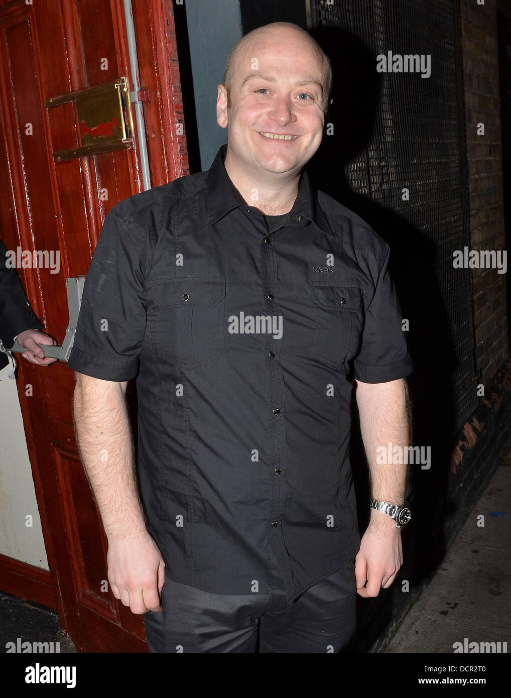 Andrew Strong The original cast members of 'The Commitments' outside ...