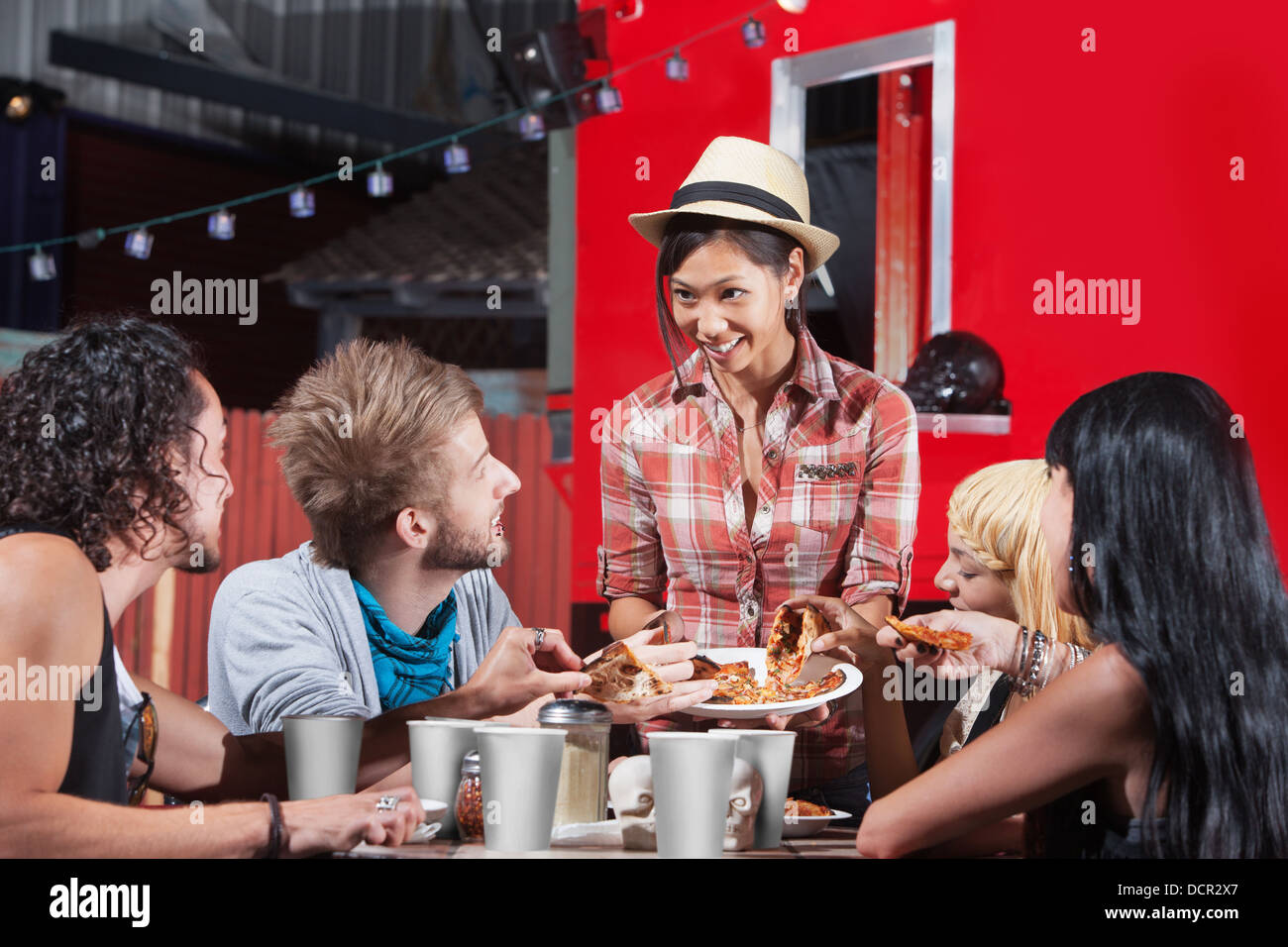 Cafe action hi-res stock photography and images - Alamy