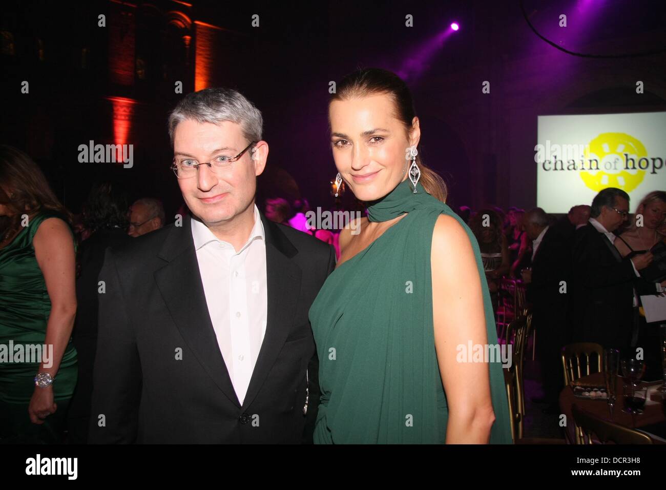 RICHARD BRECKER, YASMIN LE BON Chain of Hope's Annual Gala 2011, held ...