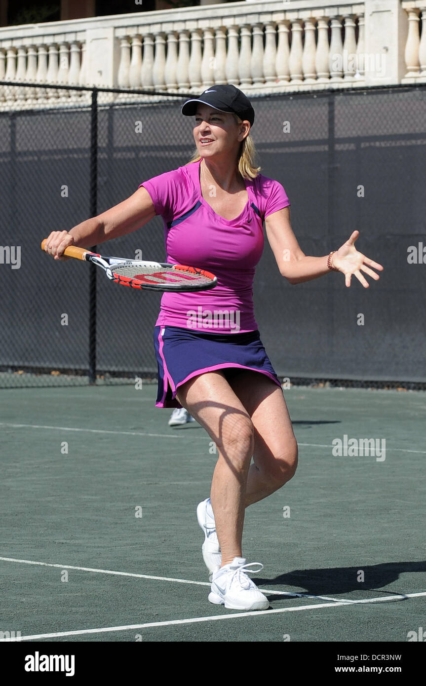 Chris Evert The Chris Evert / Raymond James Pro-Celebrity Tennis ...