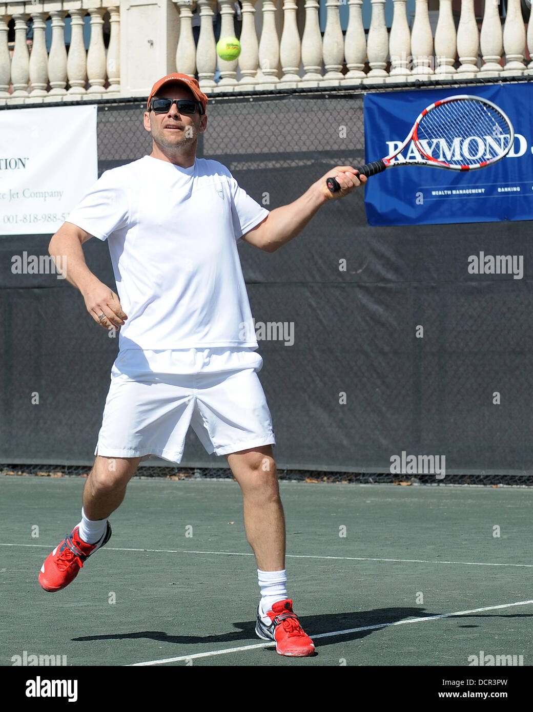 Christian Slater The Chris Evert / Raymond James Pro-Celebrity Tennis ...