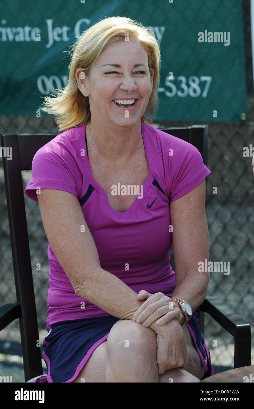 Chris Evert The Chris Evert / Raymond James Pro-Celebrity Tennis ...