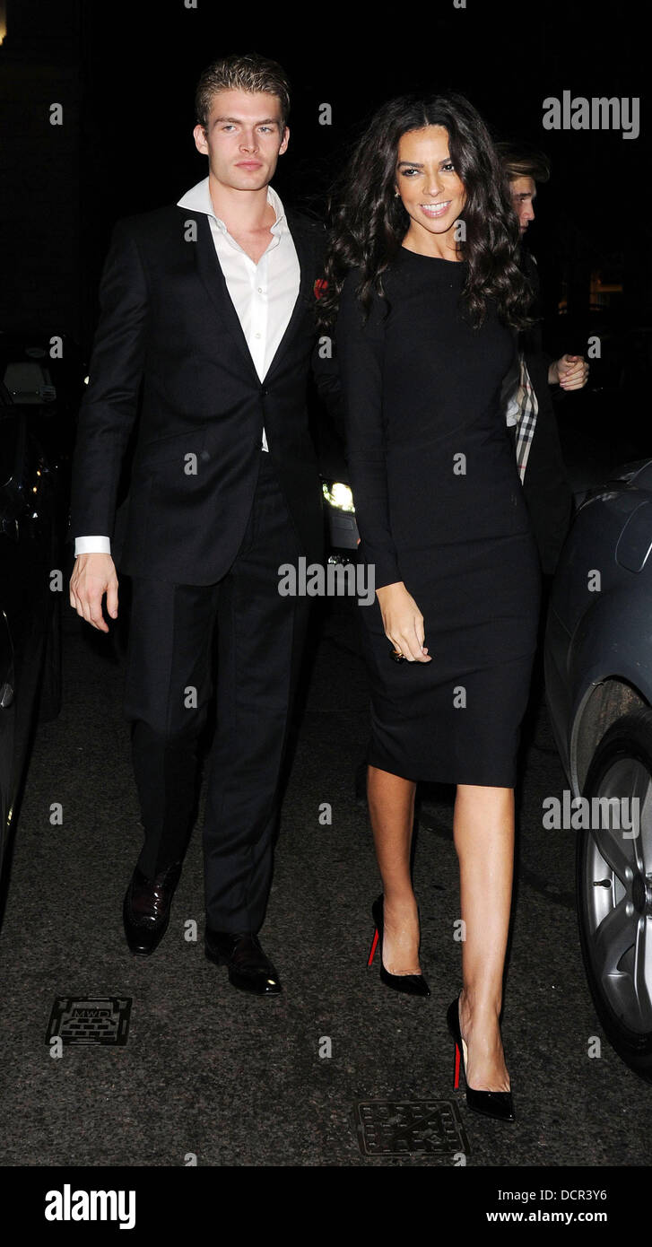 Terri Seymour and her new boyfriend Clark Mallon arrive at London's ...