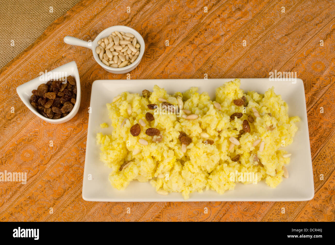 Indian curry rice Stock Photo - Alamy