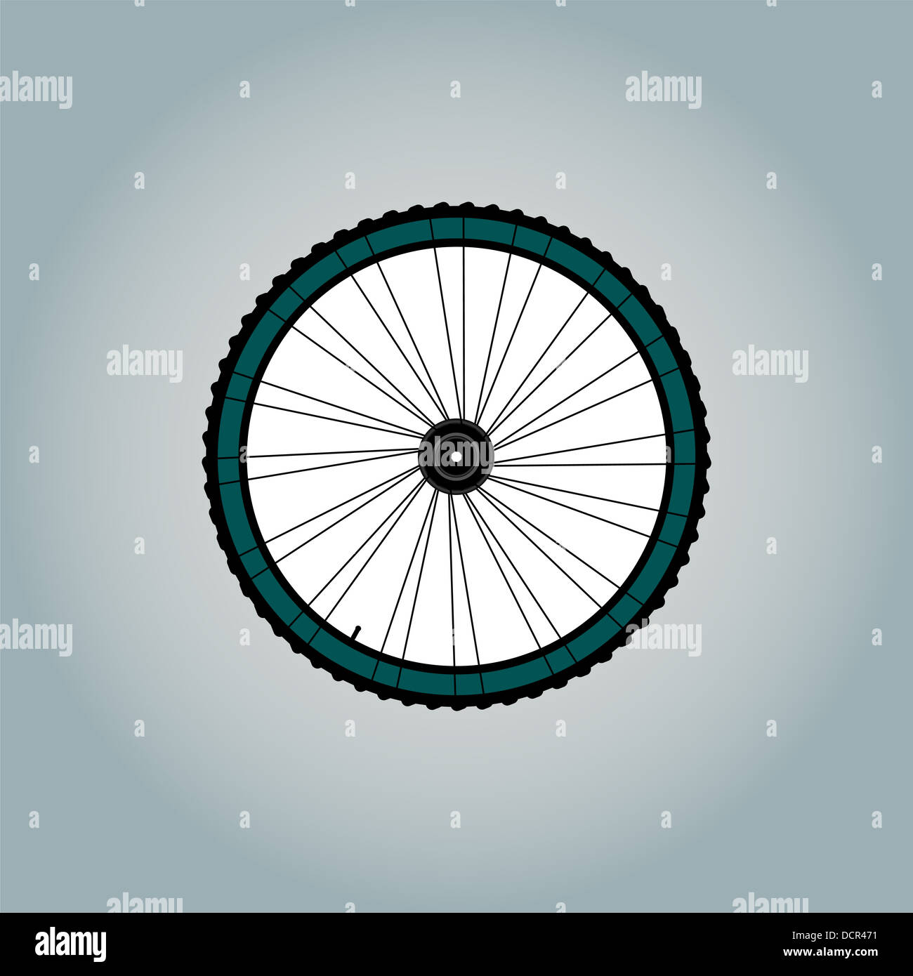 Bicycle Wheel Symbol Stock Photo - Alamy