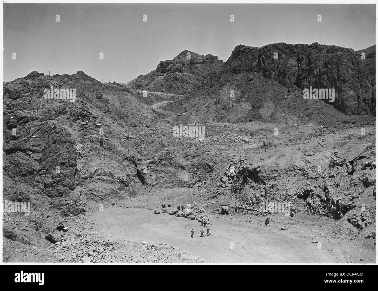 Arizona spillway Black and White Stock Photos & Images - Alamy