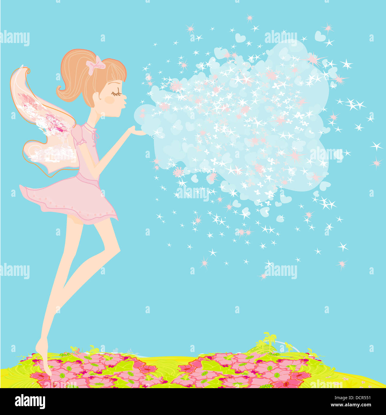 beautiful fairy vector graphic Stock Photo - Alamy