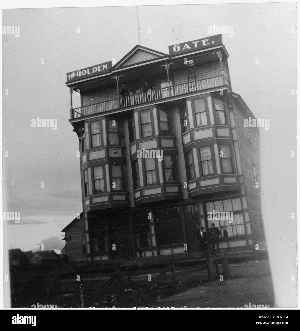 An image or historical reference to the Golden Gate Hotel in Nome ...
