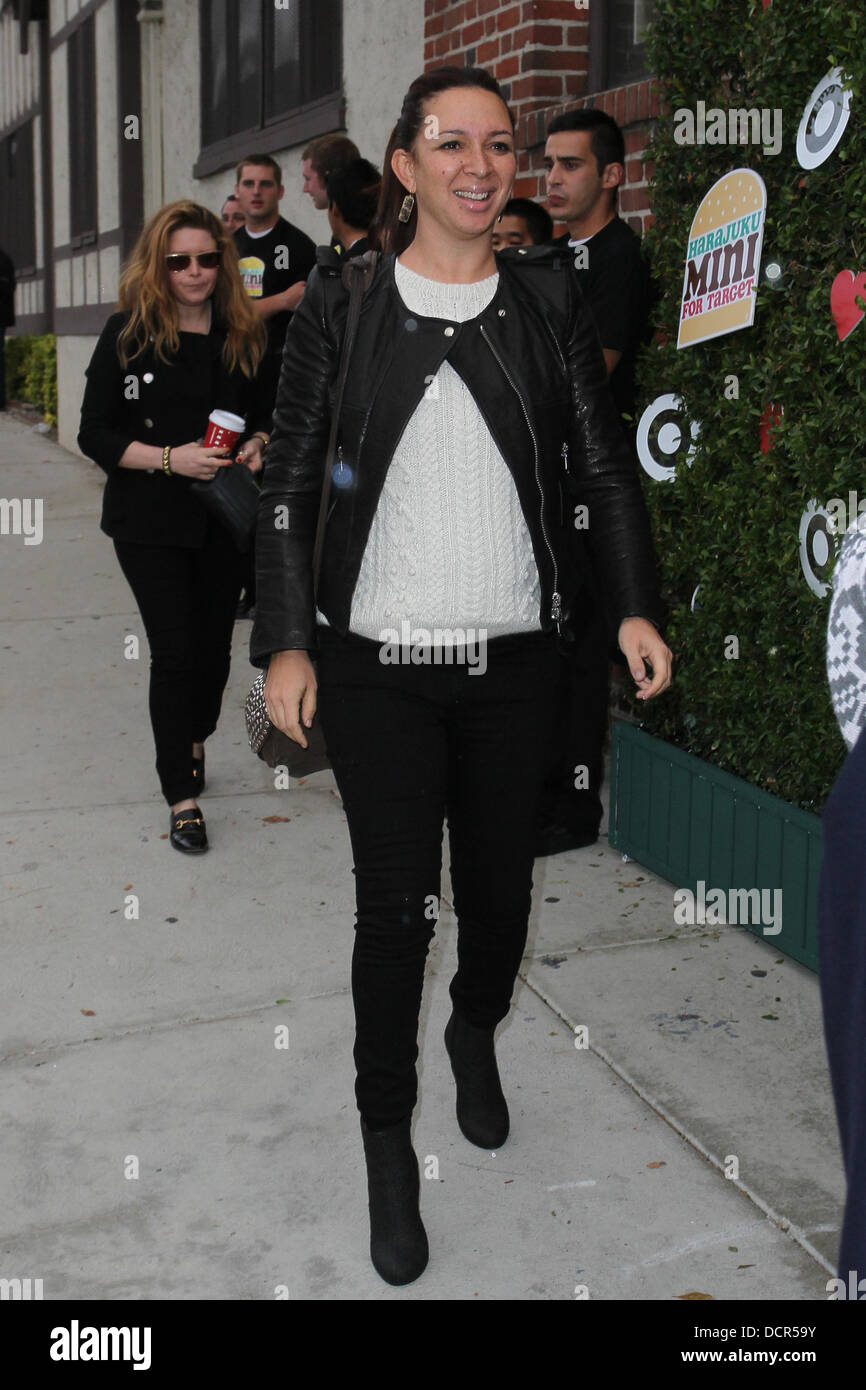 Maya Rudolph Celebrities arrive at the 'Harajuku Mini' Launch Party at ...