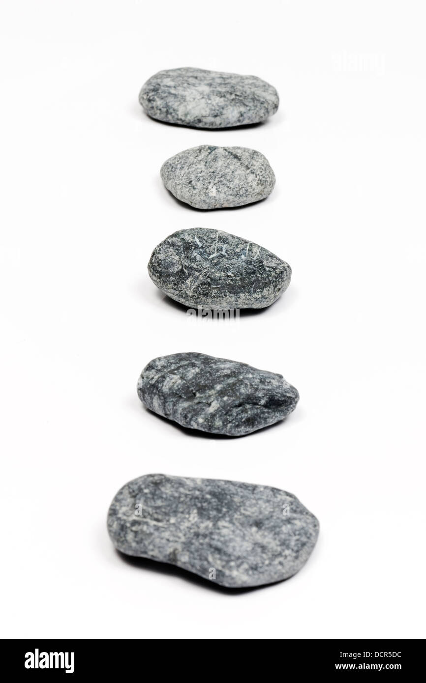 Staggered stones Cut Out Stock Images & Pictures - Alamy