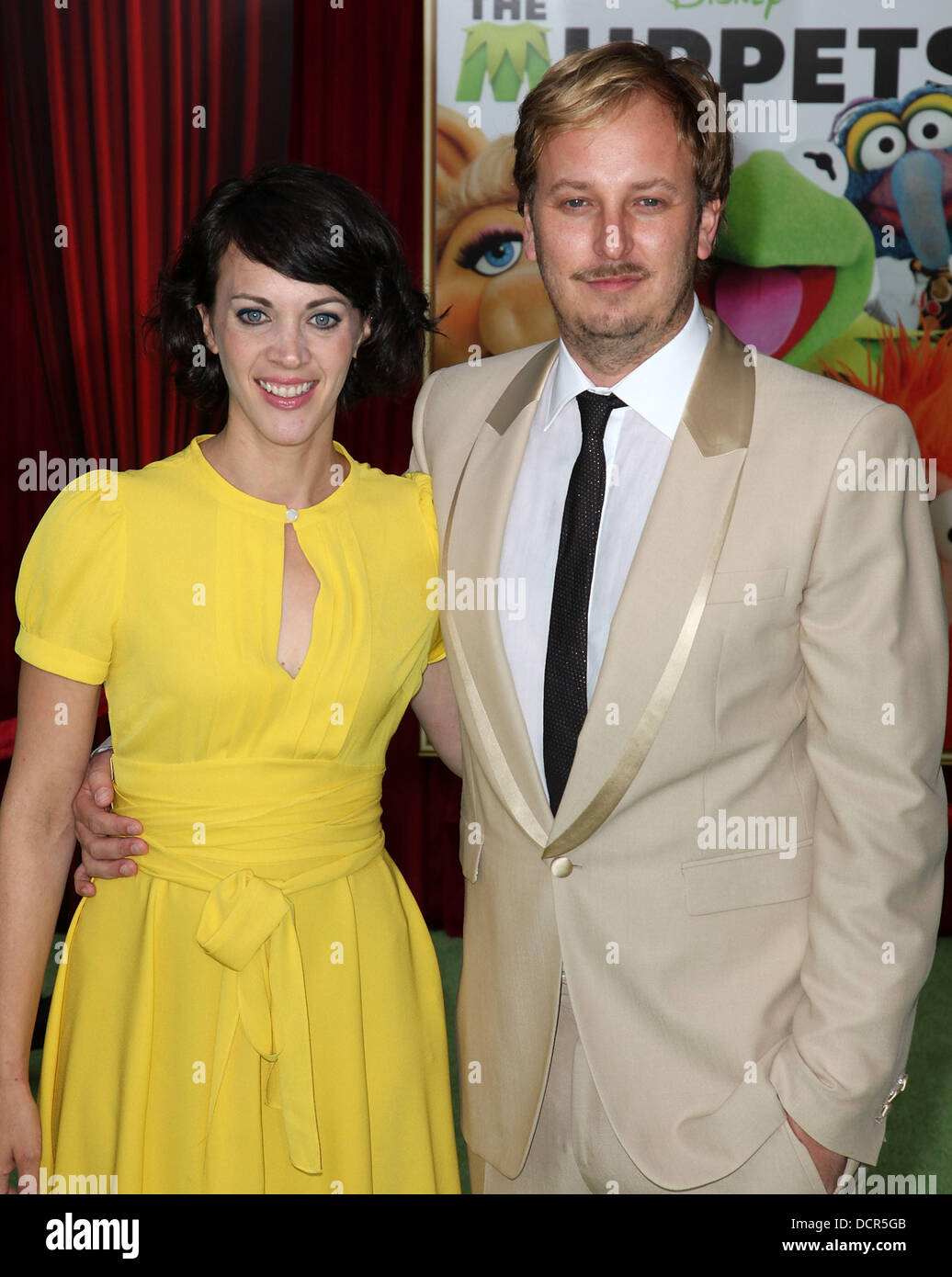 Director James Bobin (R) and guest The premiere of Walt Disney Pictures ...