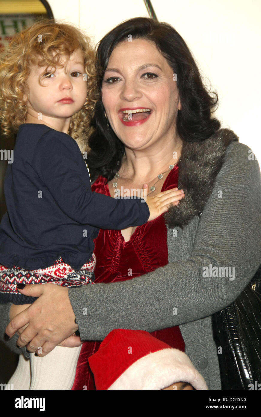 Director Sarah Smith Arthur Christmas MTA Shuttle unveiling at Grand ...