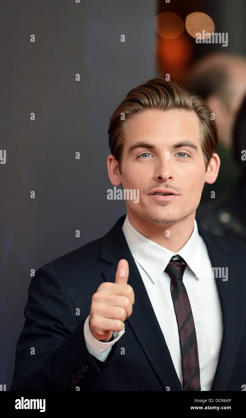 Berlin, Germany. 20th Aug, 2013. Canadian actor Kevin Zegers arrives at ...