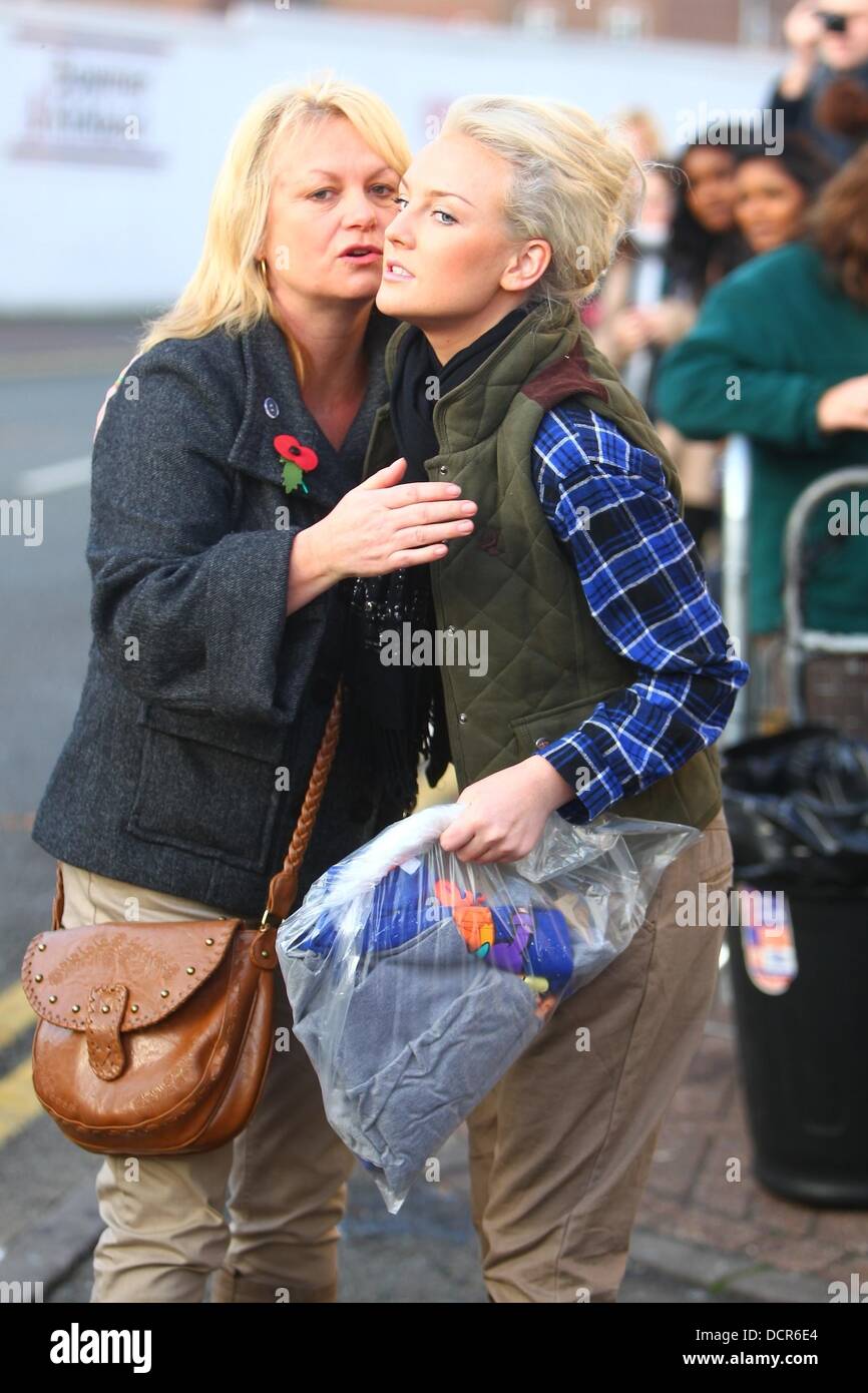 Perrie Edwards of Little Mix and her Mum 'The X Factor' finalists ...