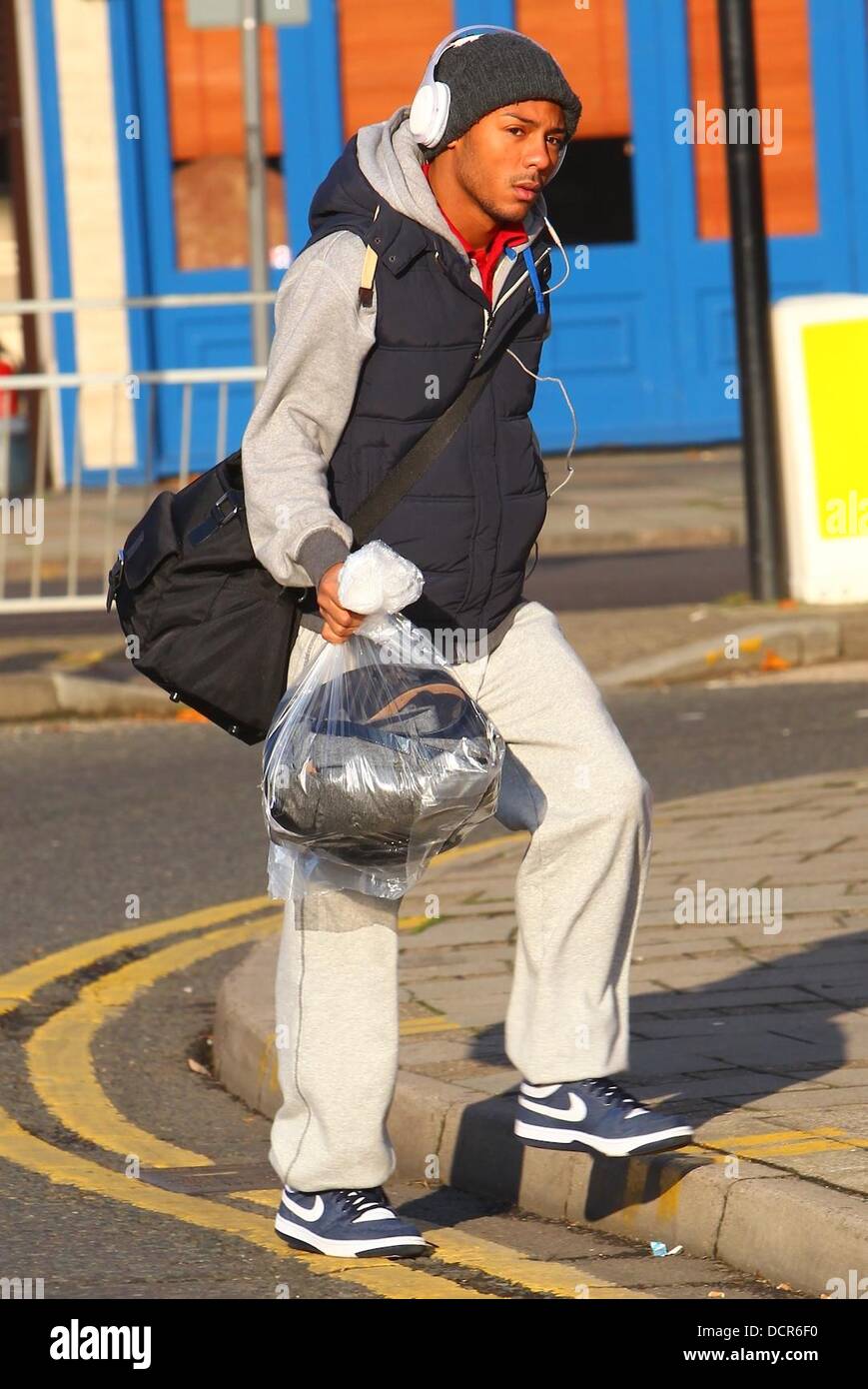 Marcus Collins 'The X Factor' finalists arrive at the shows studios ...