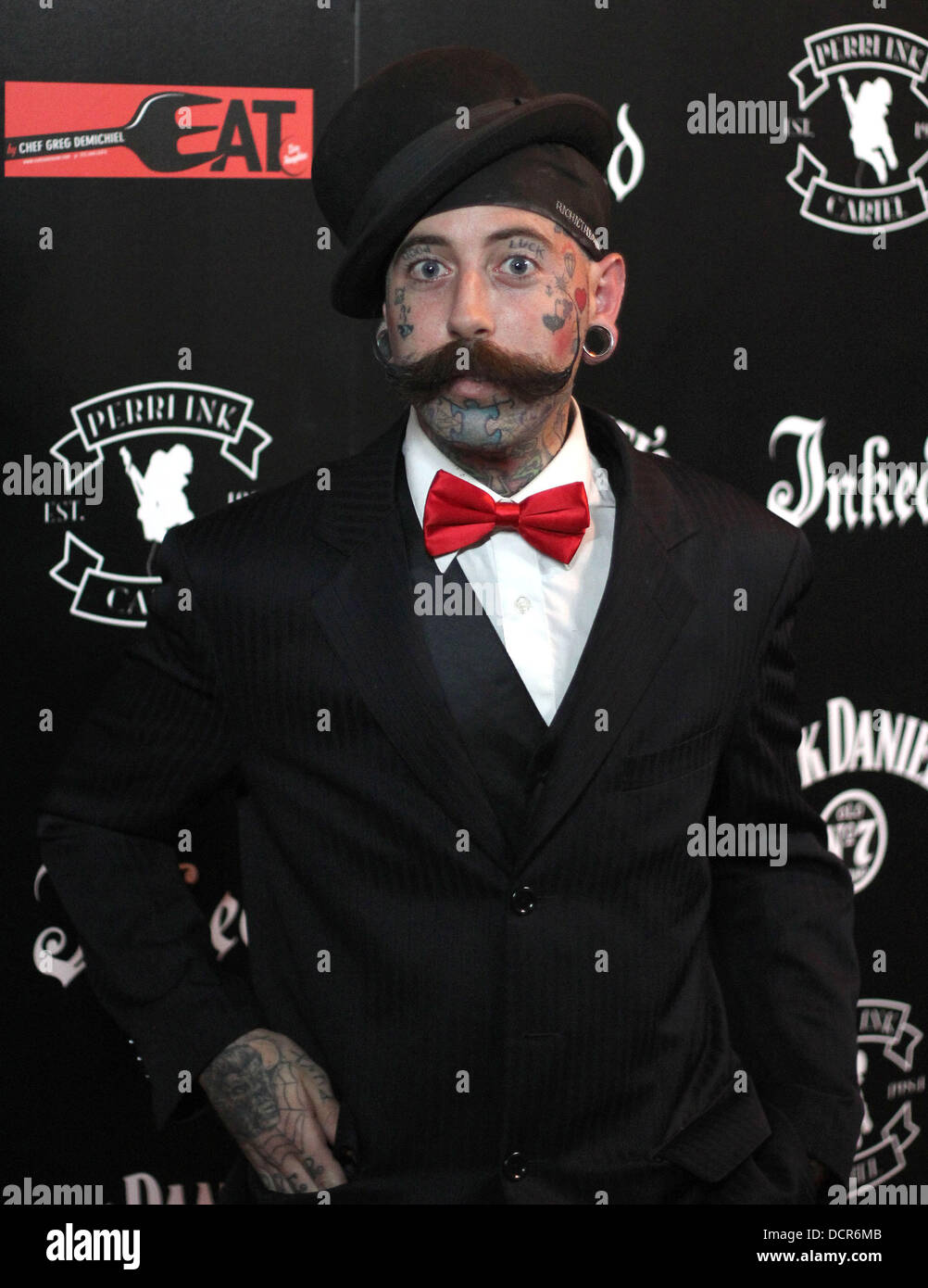 Richie the Barber Nick Perri celebrates the grand opening of his new ...