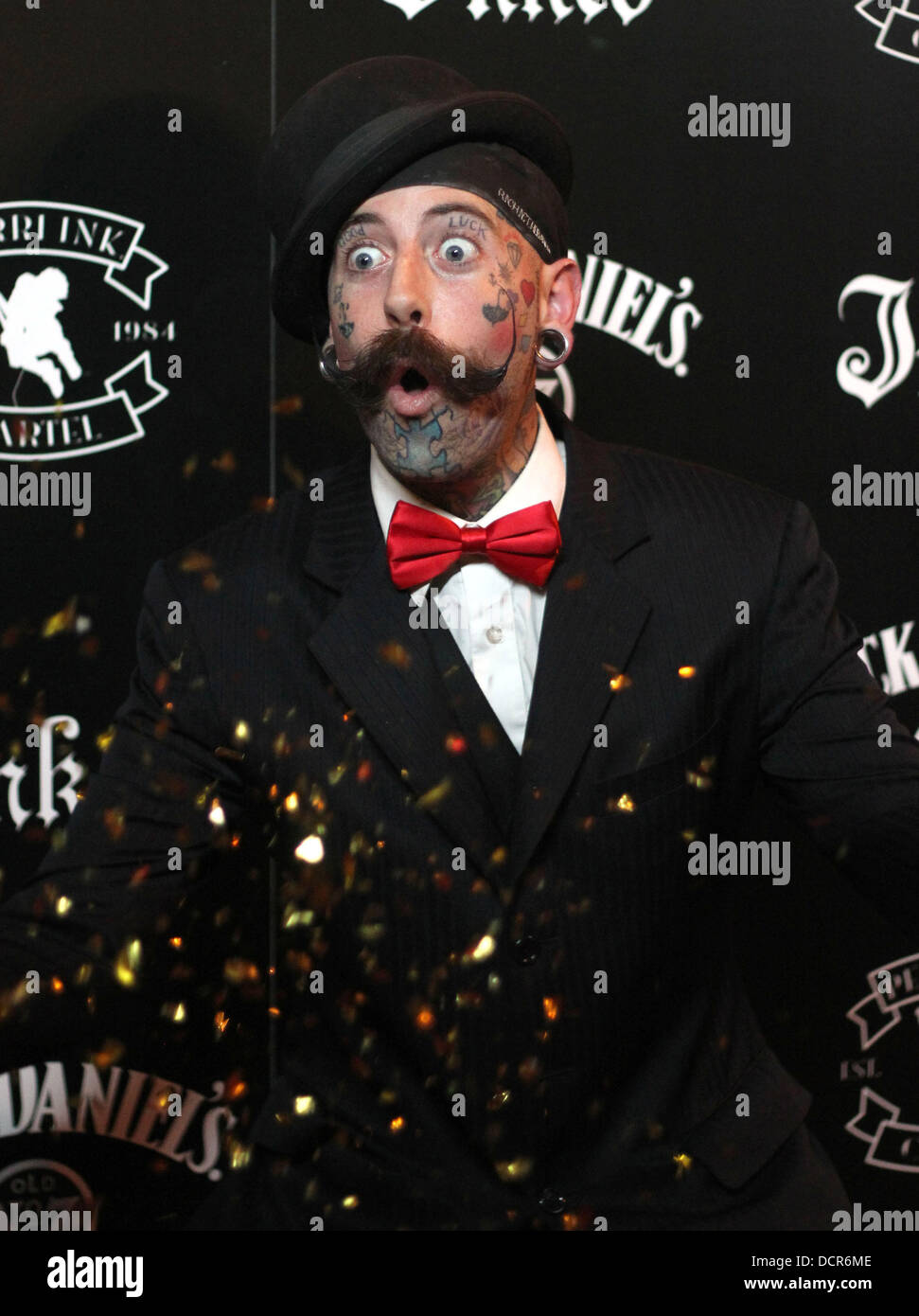 Richie the Barber Nick Perri celebrates the grand opening of his new ...