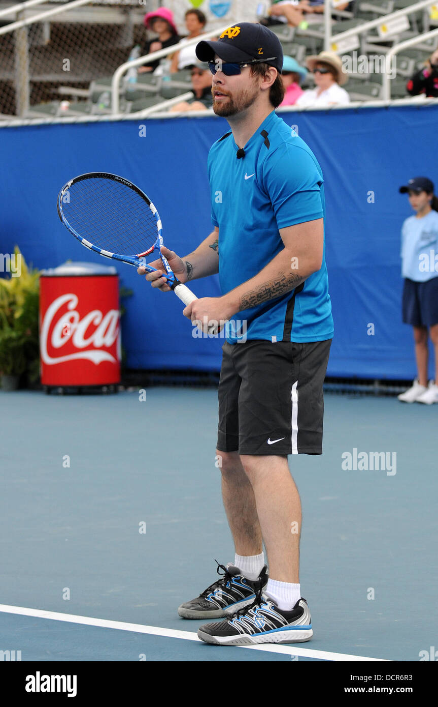 David Cook The Chris Evert/Raymond James Pro-Celebrity Tennis Classic ...