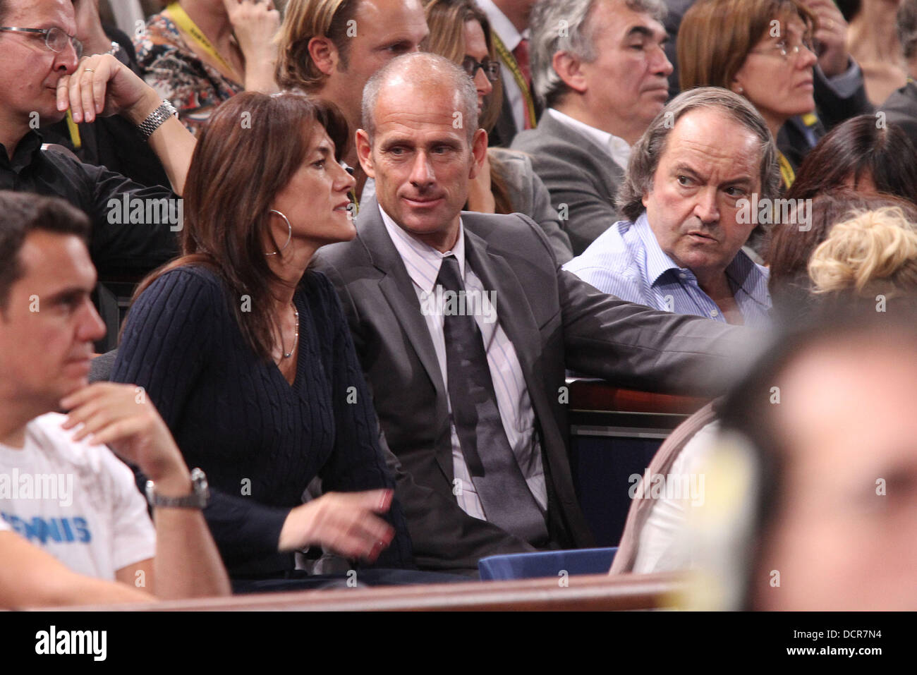 Guy Forget and wife BNP Parisbas Masters final Paris, France - 13.11.11 ...