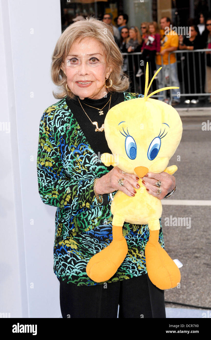 June Foray, at Warner Bros. World Premiere of 'Happy Feet Two' at ...