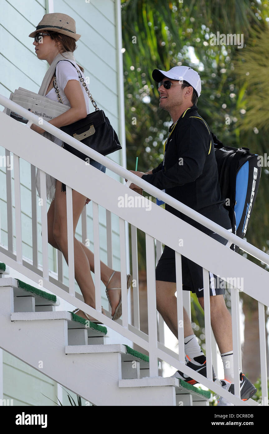 Christian Slater and girlfriend Tamara Mellon The Chris Evert/Raymond ...