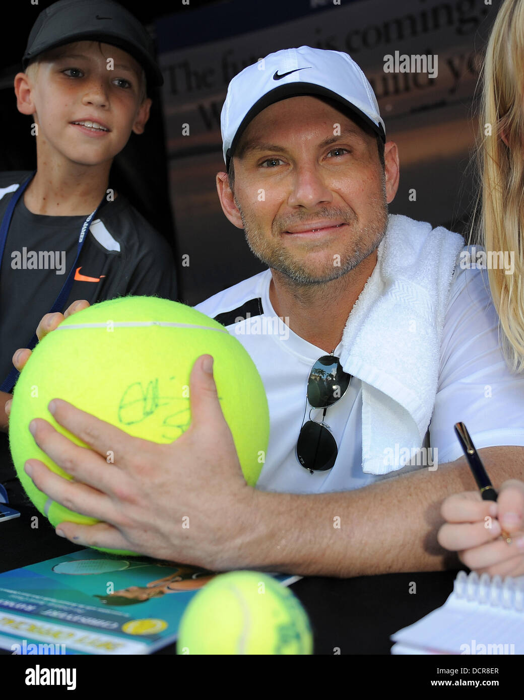 Christian Slater The Chris Evert/Raymond James Pro-Celebrity Tennis ...