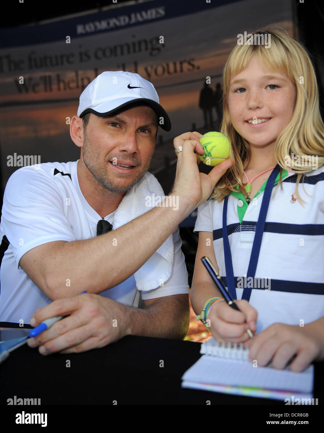 Christian Slater The Chris Evert/Raymond James Pro-Celebrity Tennis ...