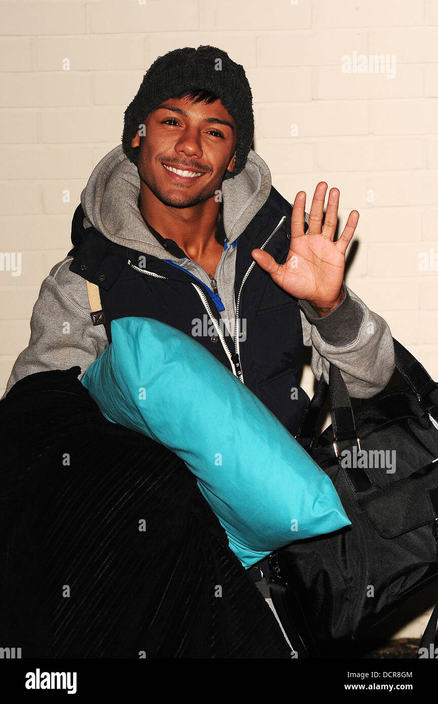 Marcus Collins at X Factor Fountain Studios London, England - 13.11.11 ...