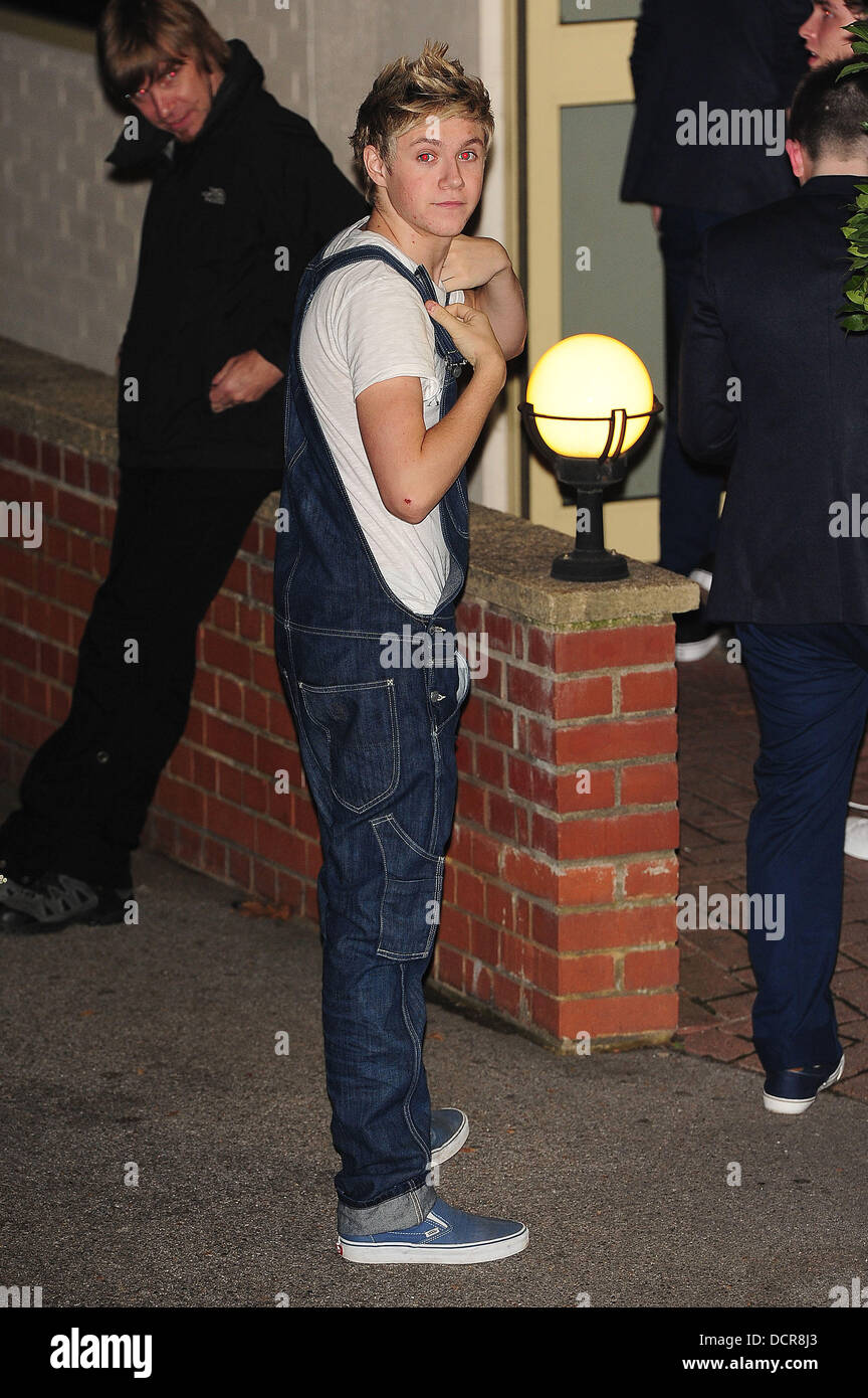 Niall Horan of One Direction at X Factor Fountain Studios London ...