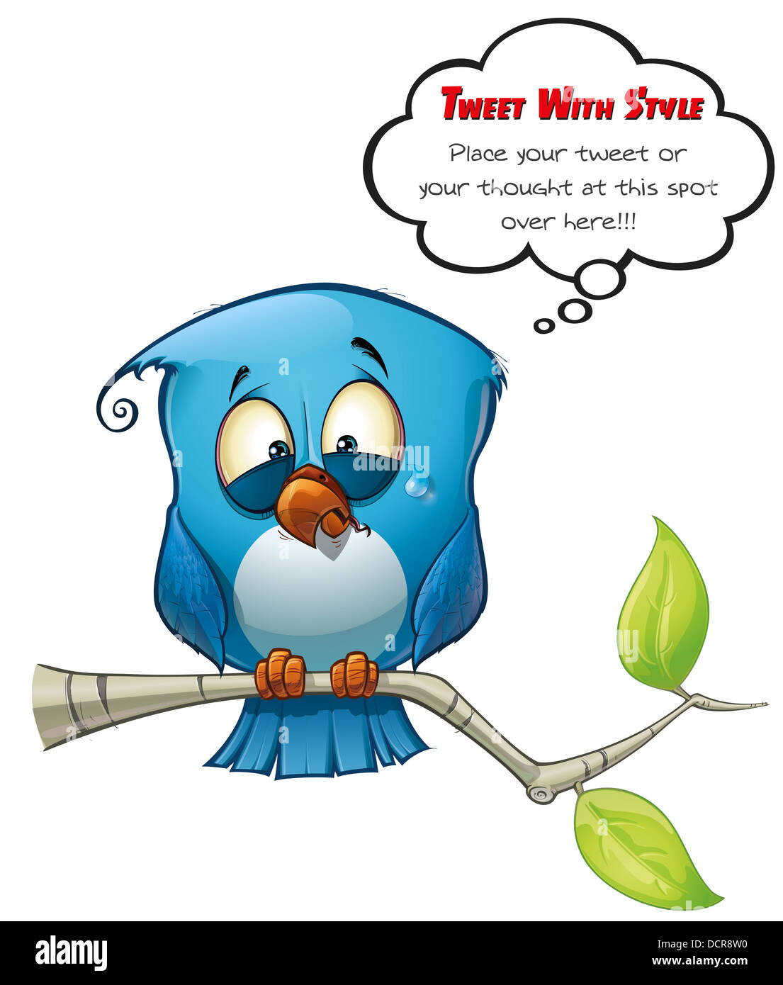 Bubble crying comic character hi-res stock photography and images - Alamy