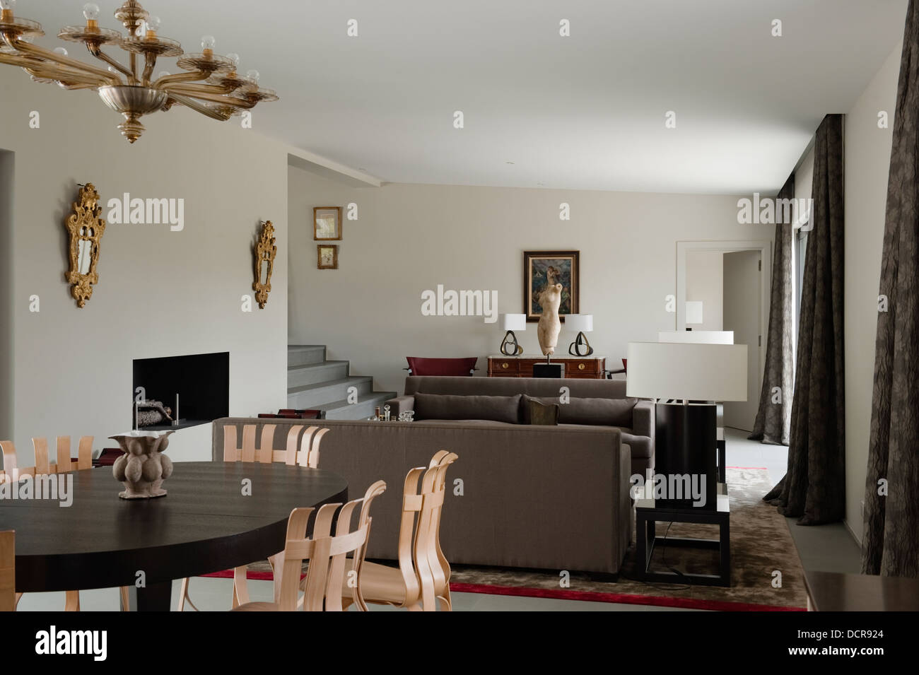 Modern interior of holiday home in Provence, designed and built by ...