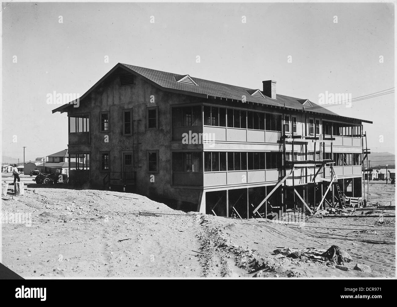 Temporary dormitory hi-res stock photography and images - Alamy