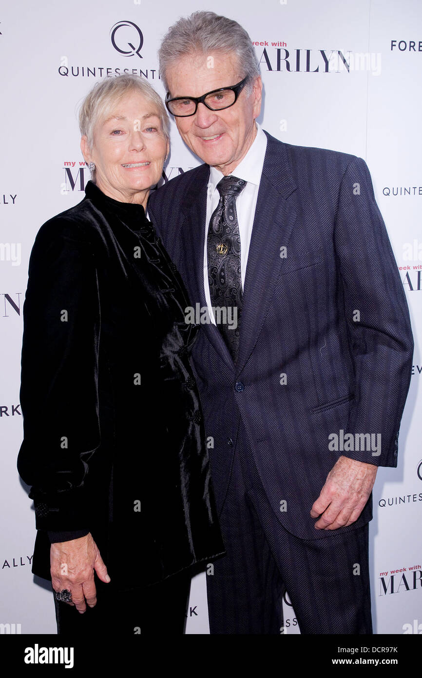 John Murray and Betty Murray New York Premiere of "My Week With Marilyn ...