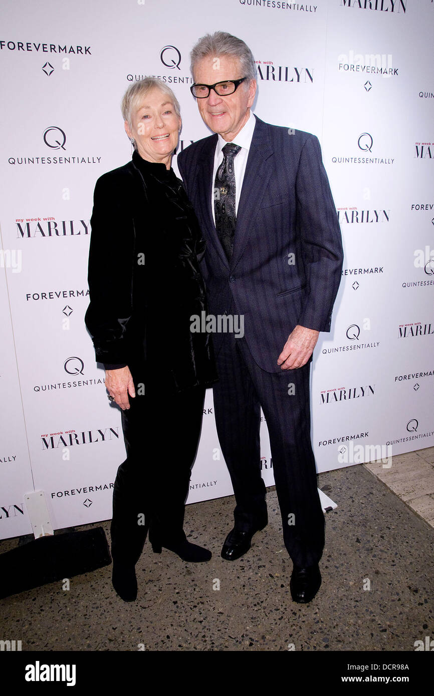 John Murray and Betty Murray New York Premiere of "My Week With Marilyn ...