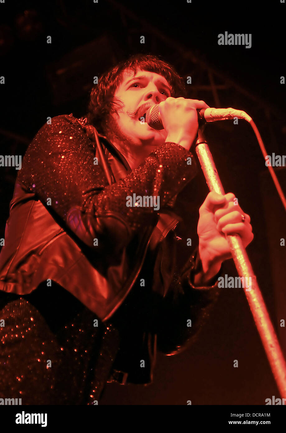 Foxy Shazam performing at the Manchester Academy Manchester, England ...