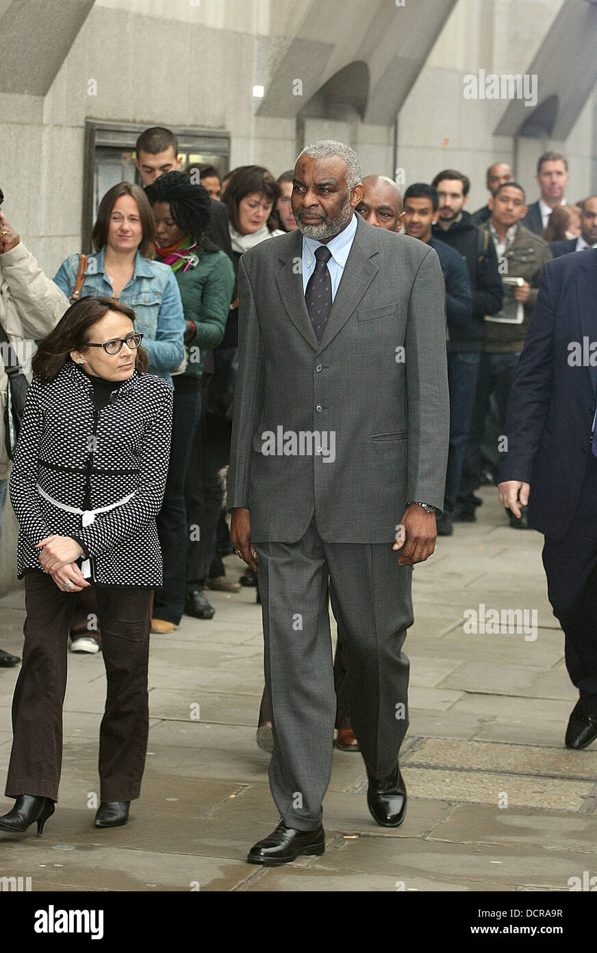 Neville Lawrence The parents of Stephen Lawrence arrive at the Old ...