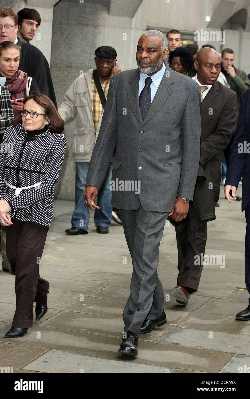 Neville Lawrence The parents of Stephen Lawrence arrive at the Old ...