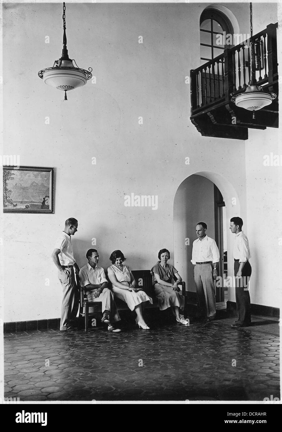 View in lobby of Administration Building, Boulder City. - - 293686 ...