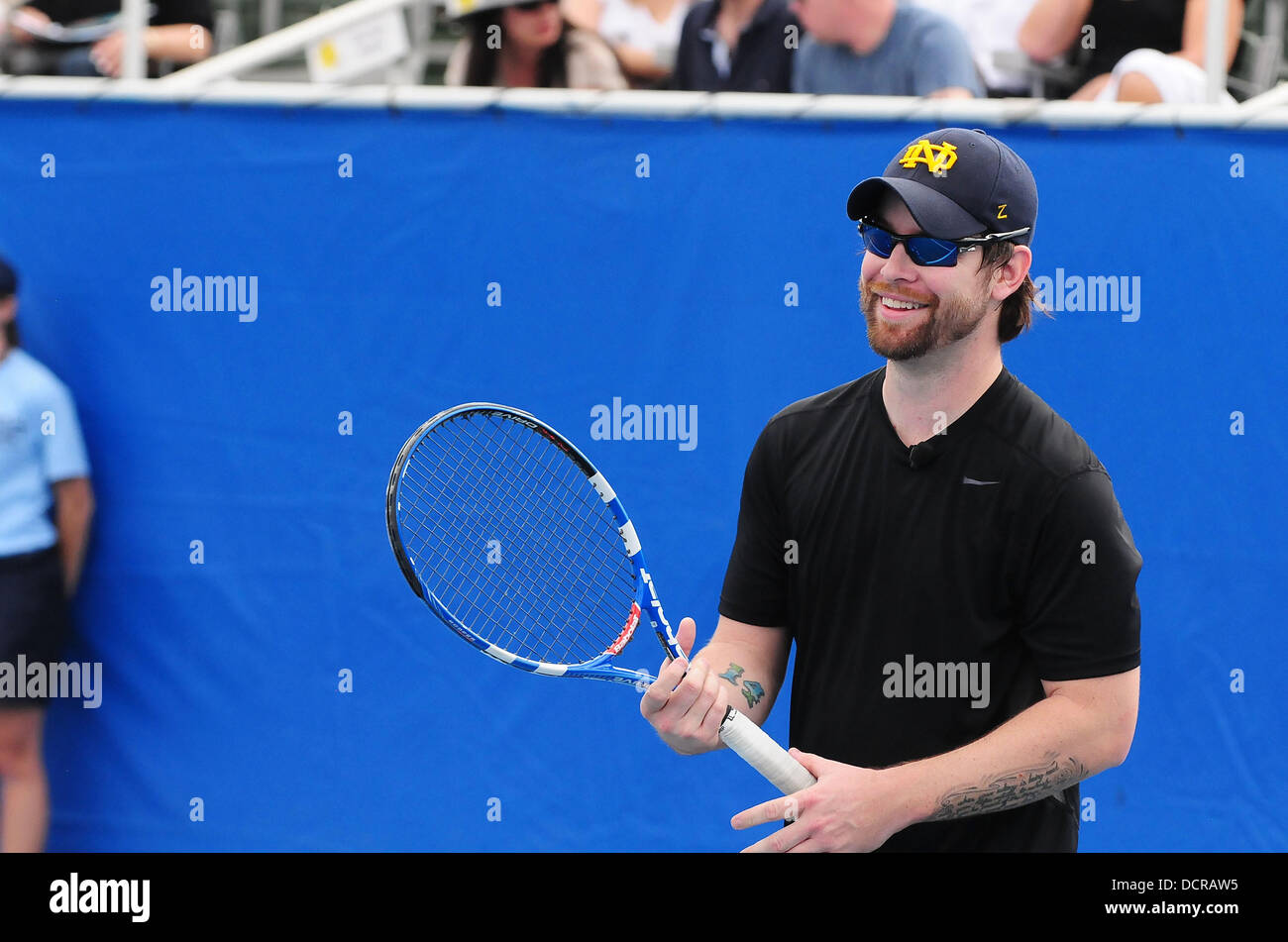 David Cook at the Chris Evert/Raymond James Pro-Celebrity Tennis ...