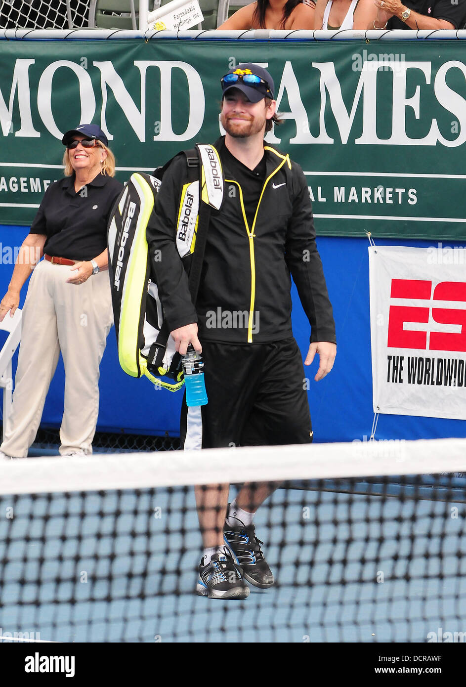 David Cook at the Chris Evert/Raymond James Pro-Celebrity Tennis ...