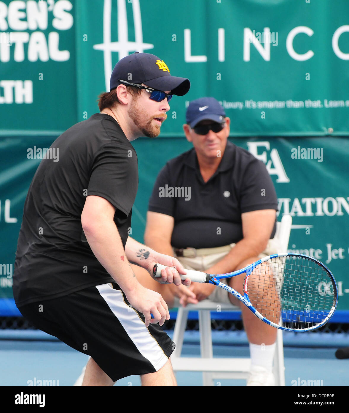 David Cook at the Chris Evert/Raymond James Pro-Celebrity Tennis ...
