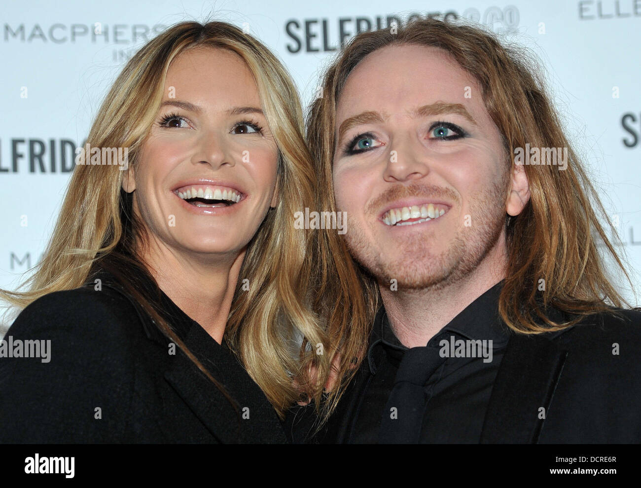 Elle Macpherson and Tim Minchin Elle Macpherson celebrates the 10th ...