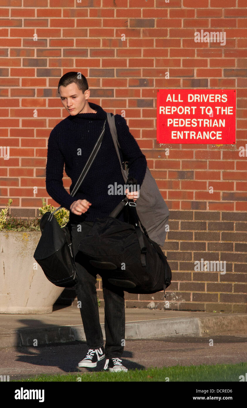 Charlie Gilmour released from Prison, HMP Wayland, this morning ...