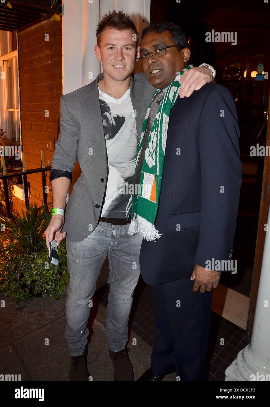 Simon Cox, Rangan Aruchelvan (Krsytle owner), The Rep. of Ireland ...
