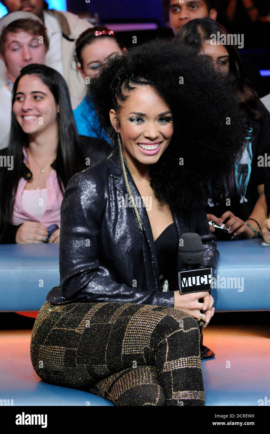 Kreesha Turner appearances on Much Music's New.Music.Live in promoting ...