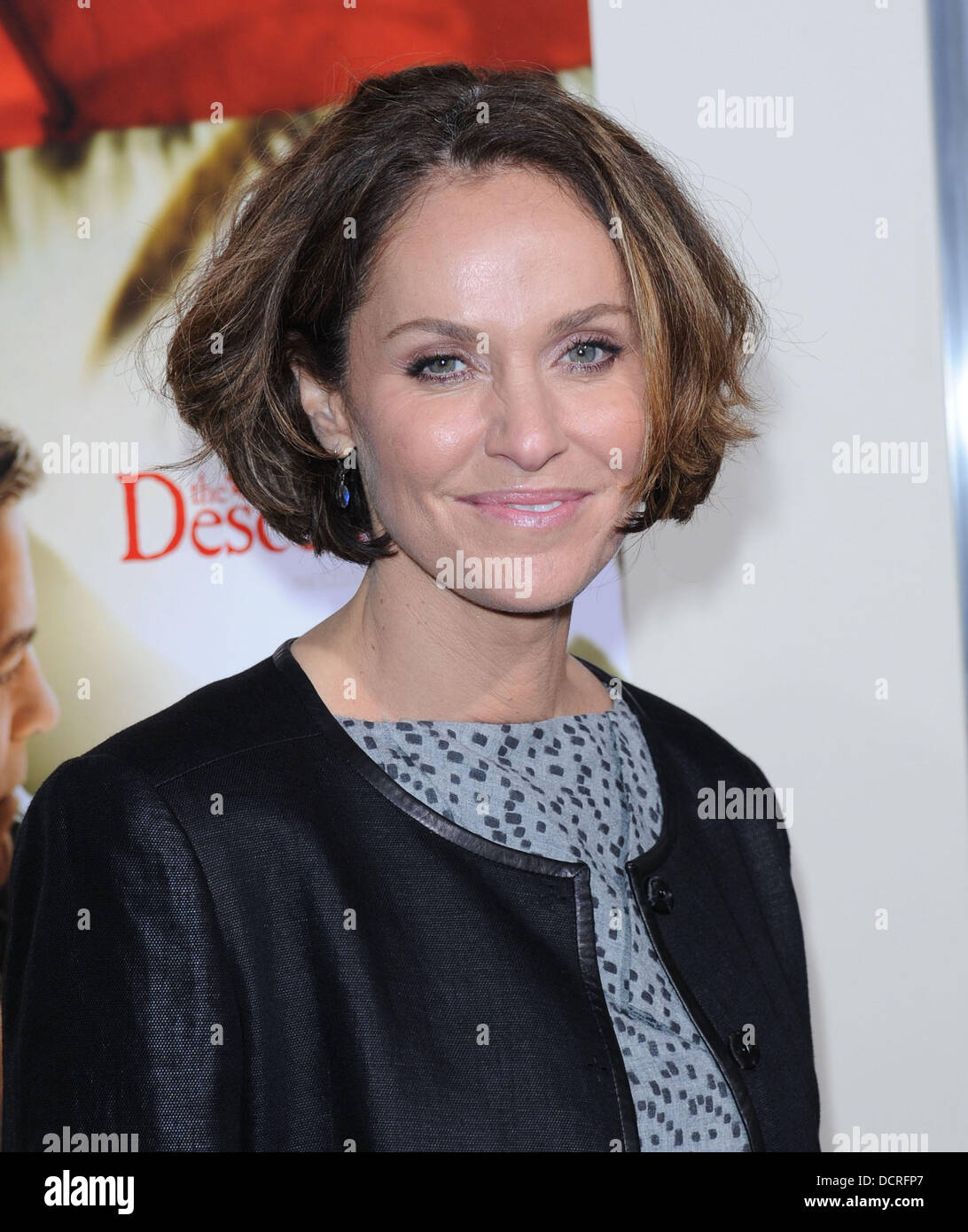 Amy Brenneman The Descendants Los Angeles Premiere held at Samuel ...