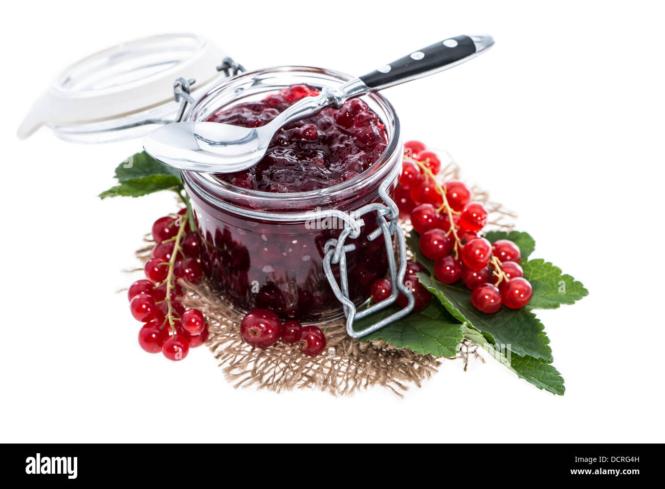 Berries jam Cut Out Stock Images & Pictures - Alamy