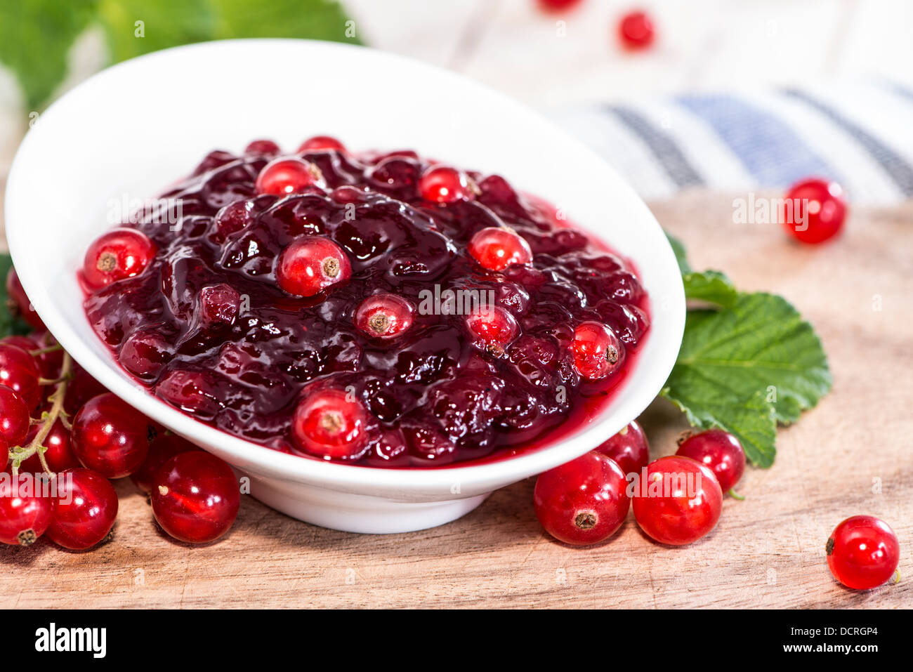 Red currant jelly homemade hi-res stock photography and images - Alamy